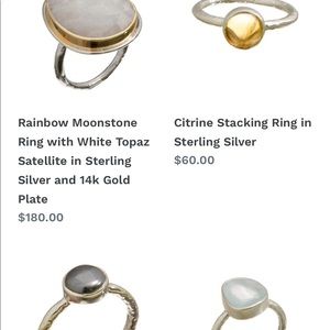 emily rose gems | Jewelry | Emilyrosegems Aquamarine Sterling Silver ...